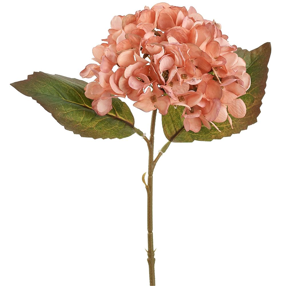Coral Hydrangea Spray – Madison & Co